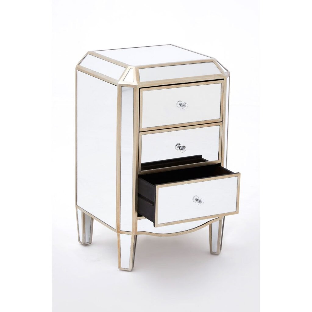 Boosher 3 Drawers Chest - Eclectic Niche - Exquisite Furniture & Homeware