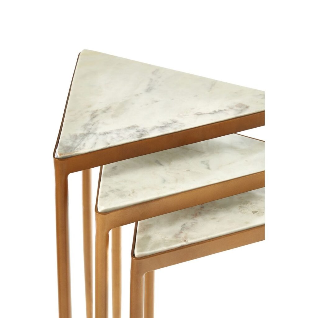 Gaic Nest Of 3 Tripod Tables - Eclectic Niche - Exquisite Furniture ...