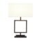 Loye Matte Black Square Table Lamp - Eclectic Niche - Exquisite ...