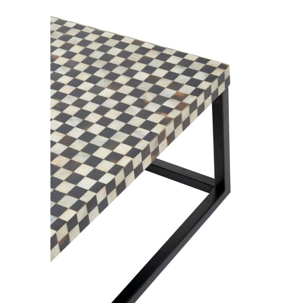 Pattern Assorted Shell Square Coffee Table - Eclectic Niche - Exquisite ...