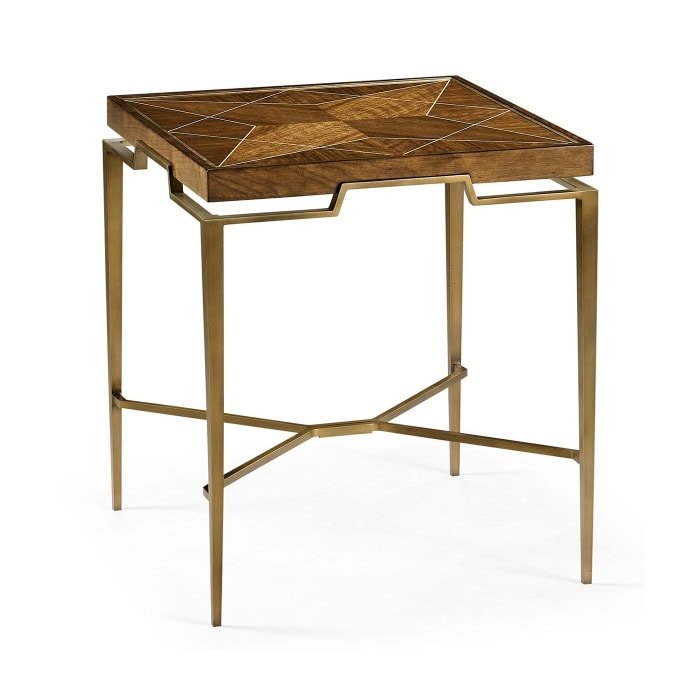 Garonne Walnut End Table Inlay Top - Eclectic Niche - Exquisite ...