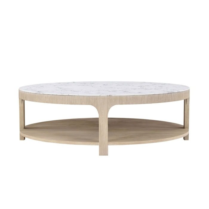 Horizon Round Quartz Coffee Table - Eclectic Niche - Exquisite ...