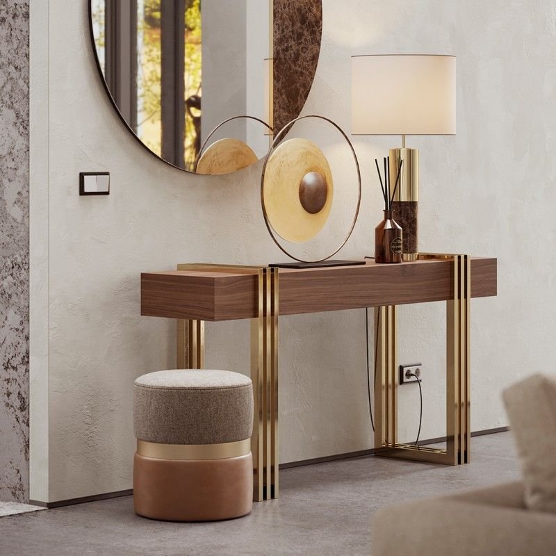Evelyn console - Console Tables, LIVING ROOM | Eclectic Niche