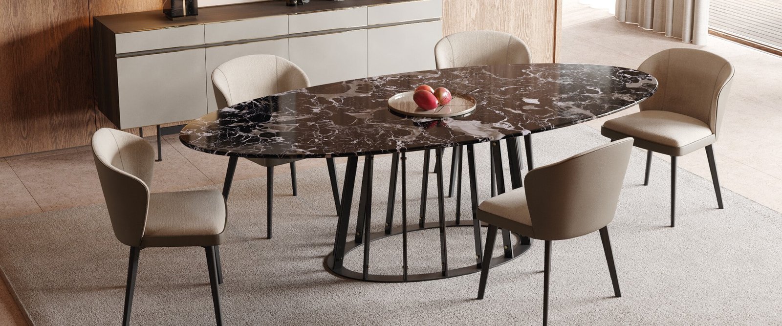 Oval Dining Table - Eclectic Niche - Exquisite Furniture & Homeware