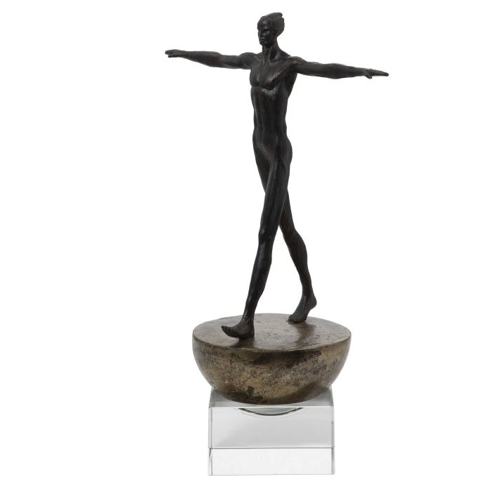 Man Finding Balance Sculpture - Eclectic Niche - Exquisite Furniture ...